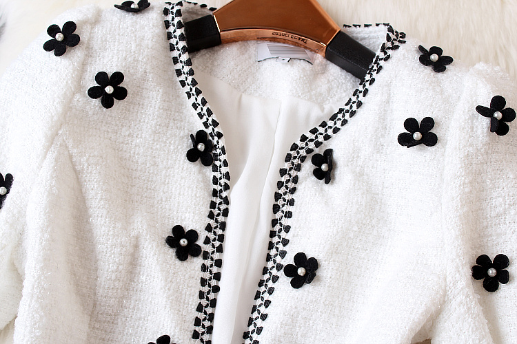 High-end Fashion Beaded Wool Coat Az901ci on Luulla