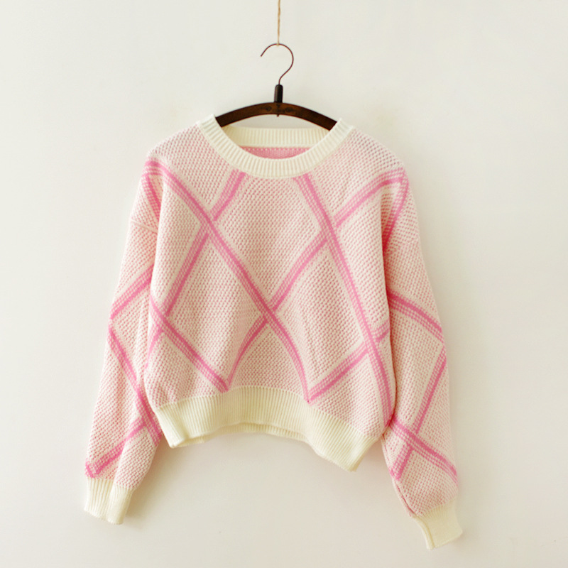 Geometric Pattern Sweater CX109CA on Luulla